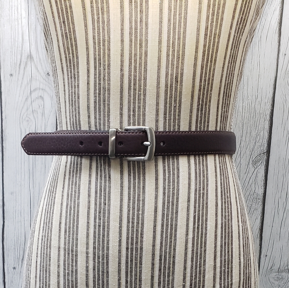 Levi's Reversible Leather Belt - Brown/Black Size M(2… - Gem